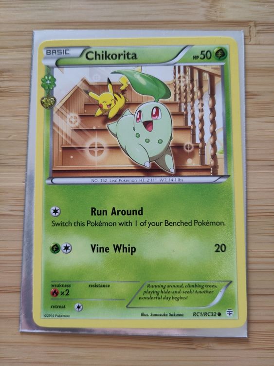 Chikorita Pokémon Generations Radiant Collection RC1/RC3 (Gebraucht) in ...
