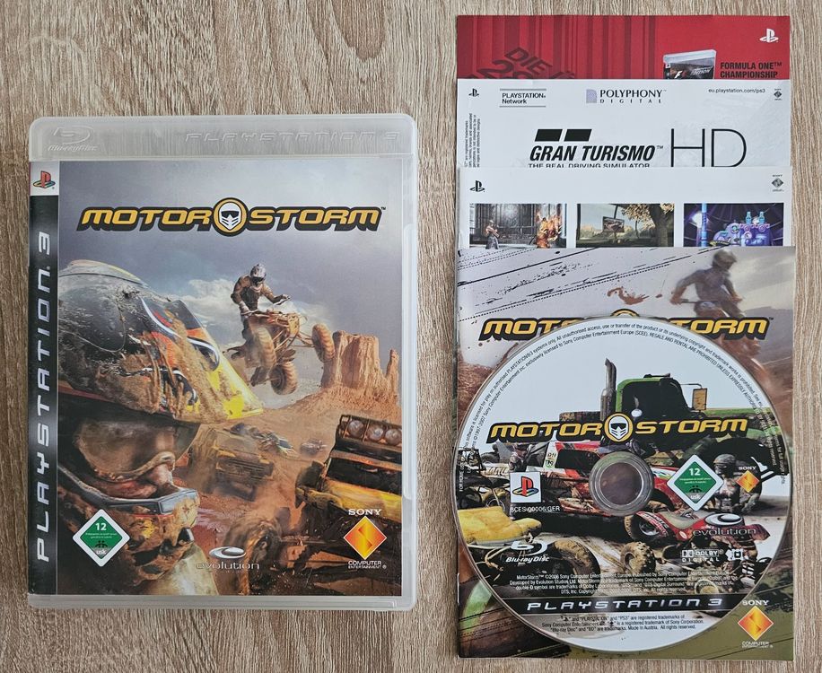 Motor Storm (PS3 Spiel) (Gebraucht) in Holziken für CHF 5 – mit ...