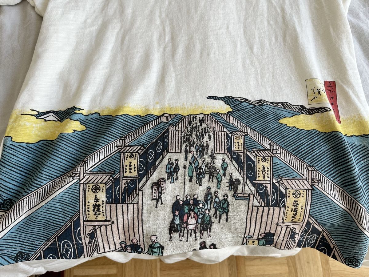 Uniqlo UT MFA Boston Tee - Mt. Fuji Print - Size Small (Neu (gemäss ...