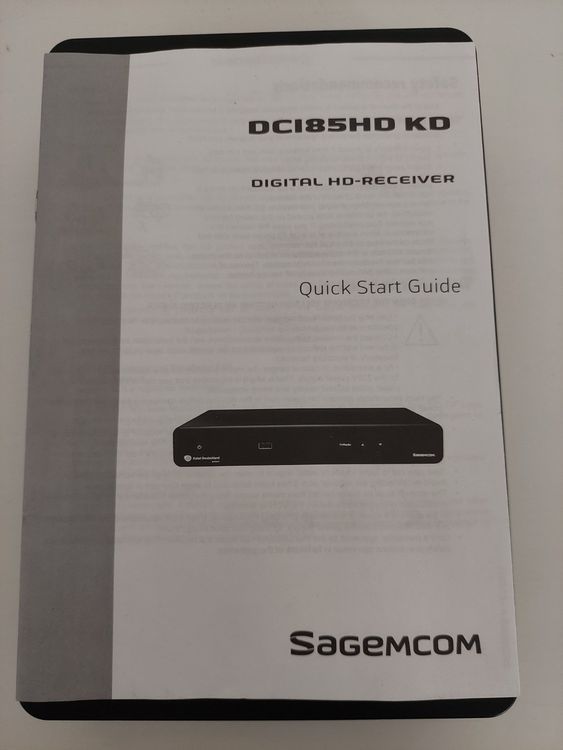 Sagemcom Digital HD Receiver (DCI85HD KD) (Gebraucht) in Hefenhofen für CHF 49 – mit Lieferung ...