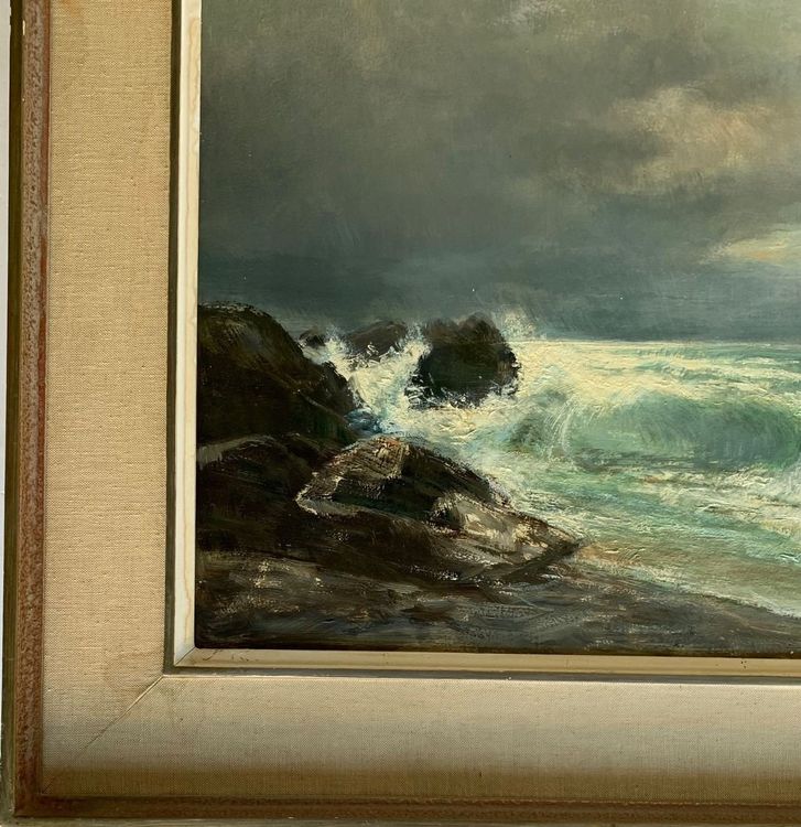 Fritz BRAND (1915-1998) Großes Gemälde (Gebraucht) in Müllheim Dorf für ...