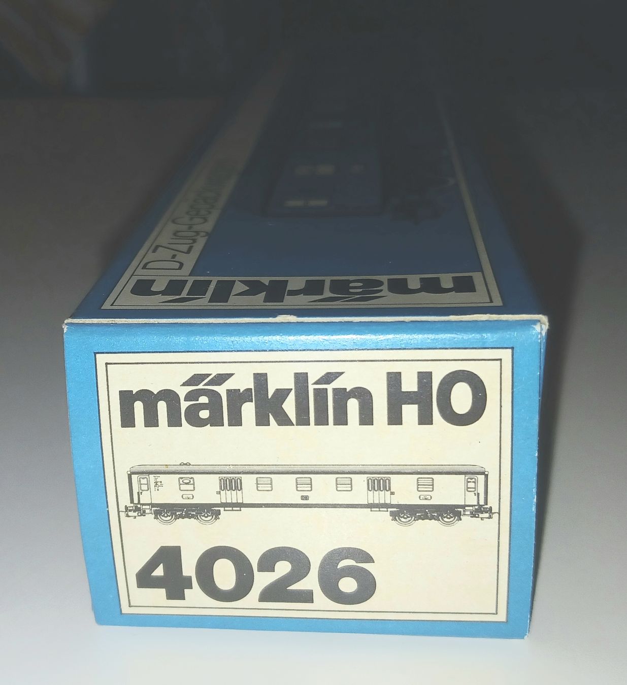 Märklin HO 4026, D-Zug-Gepäckwagen,DB "Comme neuf" (Neuf (Voir ...