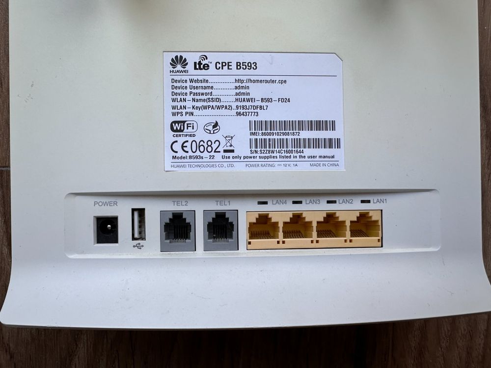 Huawei B593 — LTE 4G Modem-Router — Ab 1.– (Gebraucht) in Aarau Rohr ...