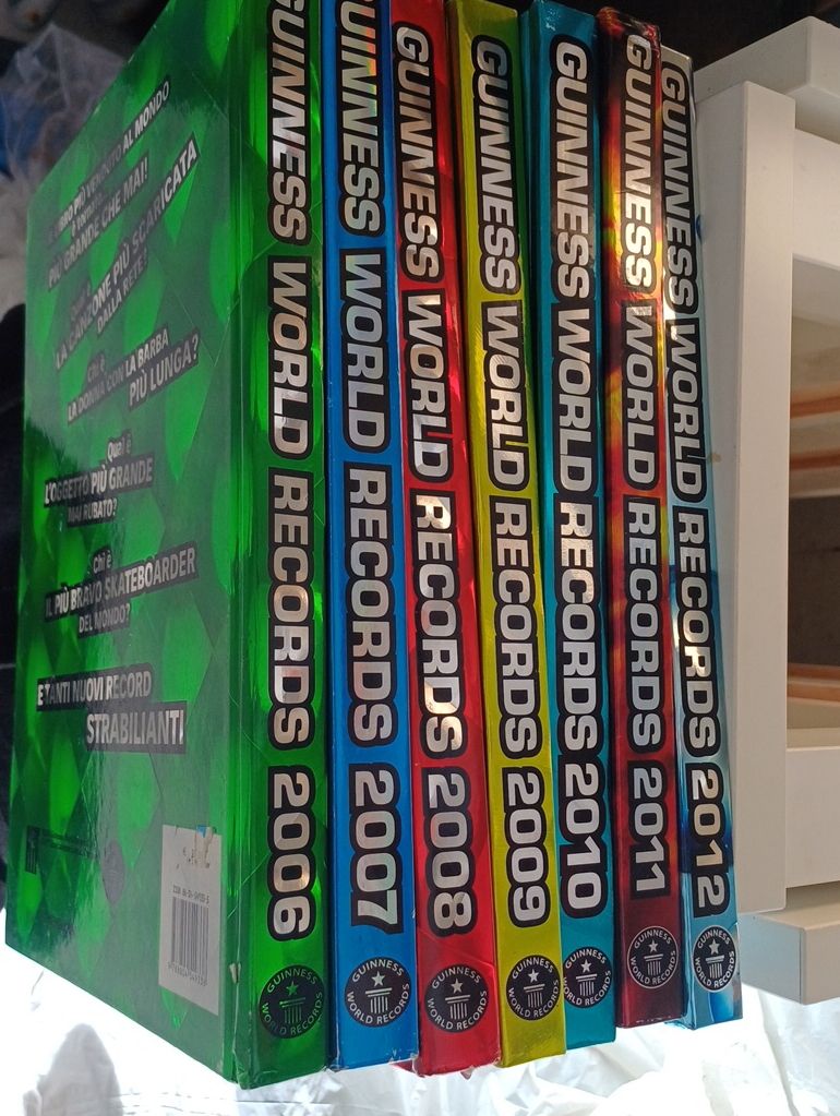 Collezione Guinness World Records 2006-2012- Imperdibile! (Usato) a ...