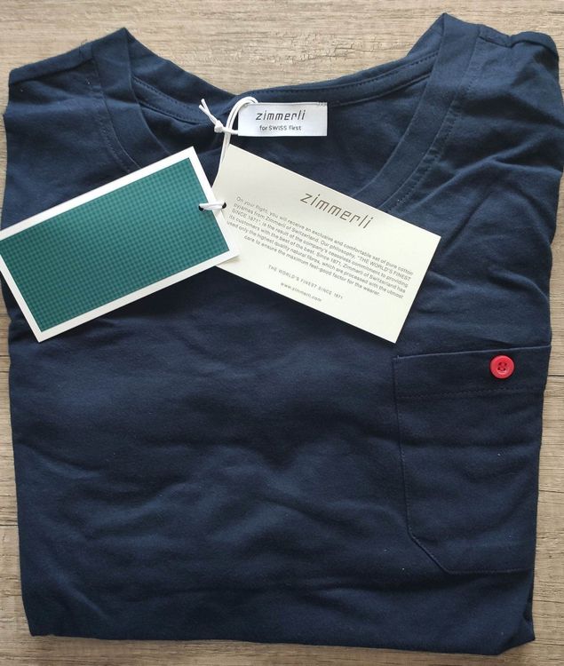 Swiss Zimmerli First Class Pyjama d'blau (Neuf avec emballage d'origine ...