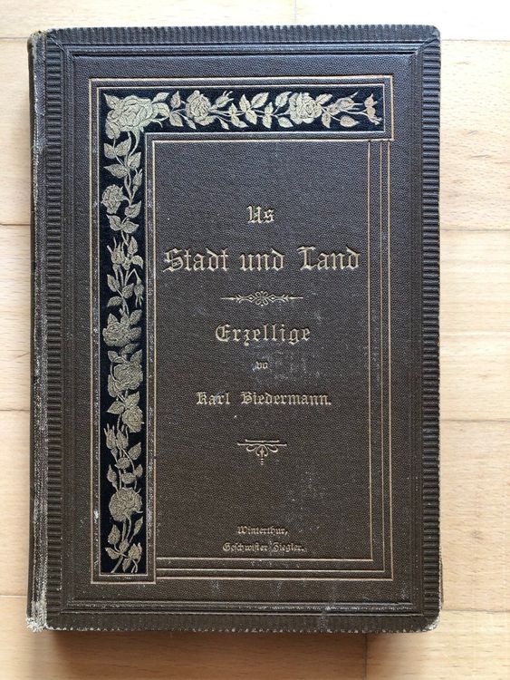 Buch "Us Stadt und Land" von Karl Biedermann 1888 | Kaufen auf Ricardo