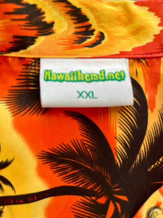 Hawaii-Hemd, Grösse XXL, sehr gross geschnitten | Kaufen auf Ricardo