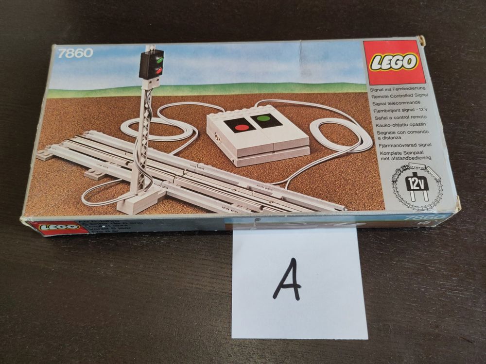 Lego Eisenbahn 12V Lichtsignal 7860 "Angebot A" (Gebraucht) in ...