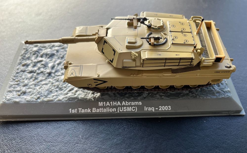 M1A1HA ABRAMS U.S. Panzer 1. Tank Battalion (USMC) Iraq 2003 (Neu ...
