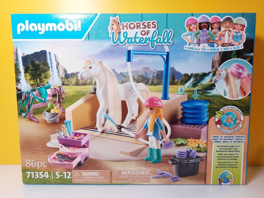 PLAYMOBIL 71354 Isabella&Lioness mit Pferde - Waschplatz NEU (Neu und ...