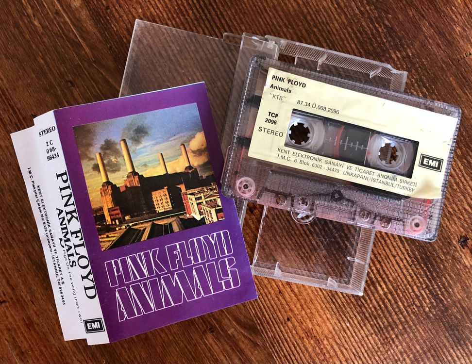 Pink Floyd – Animals MC/Cass, Turkey Press! RAR, Prog-Rock (Gebraucht ...