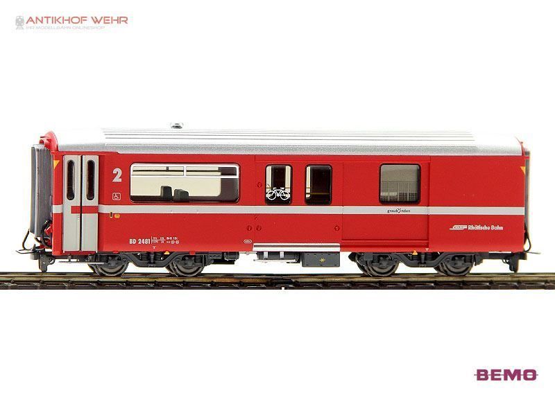 BEMO 3248161 RhB BD 2481, Packwagen neur (Neu (gemäss Beschreibung)) in ...