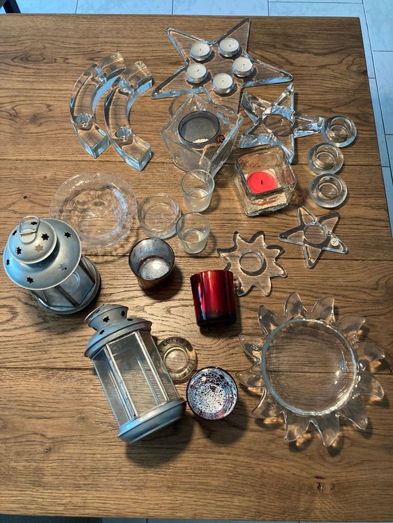 TEELICHT HALTER TEELICHTHALTER KERZENHALTER LATERNE STÄNDER (Gebraucht) in Zürich für CHF 40.05 ...