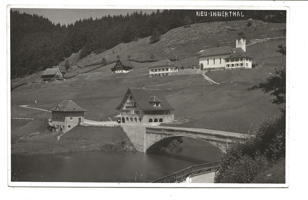 Neu - Innerthal (SZ) Wägitalersee Flutung - Gasthaus Stausee (Gebraucht ...