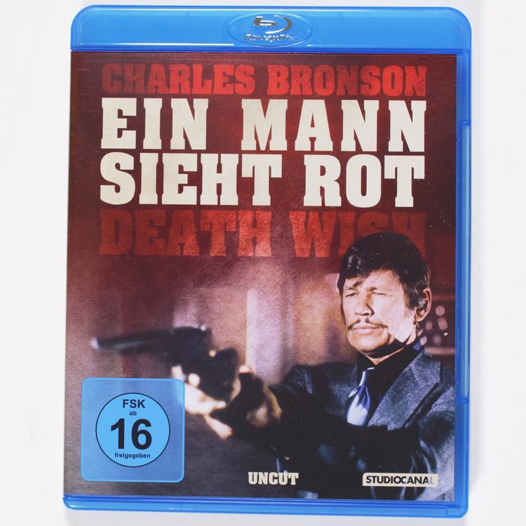 Blu-Ray EIN MANN SIEHT ROT Charles Bronson KLASSIKER (Gebraucht) in ...