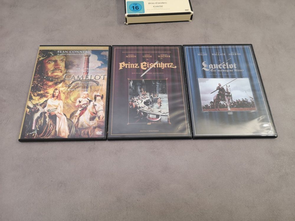 DVD Set Die Ritter der Tafelrunde. Film Cinema Filmset (Gebraucht) in Nottwil für CHF 9 – mit ...