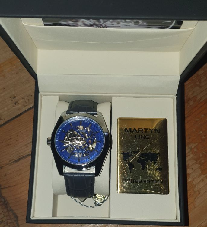 Martyn Line Automatik Herrenuhr Skelett Limited Edition (Neu (gemäss ...