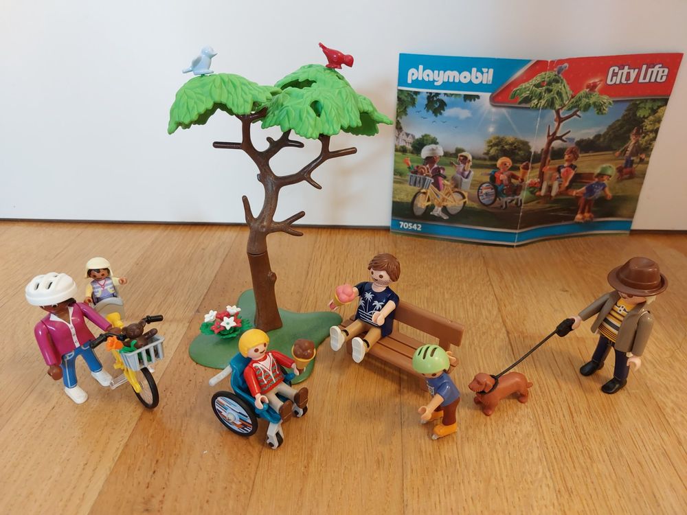 PLAYMOBIL City Life 70542 Im Stadtpark (Gebraucht) in für CHF 18 – mit Lieferung auf Ricardo kaufen