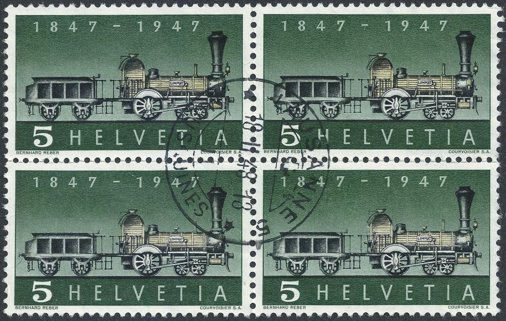 4er-Block ZS 277 mit Abarten 277.2.06 + 277.2.07 (Gebraucht) in ...