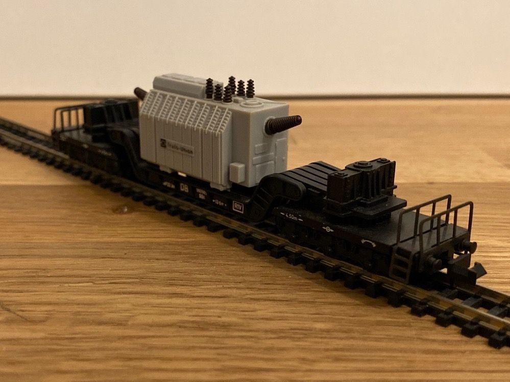 Minitrix 3298 Tiefladewagen mit Trafo | Kaufen auf Ricardo