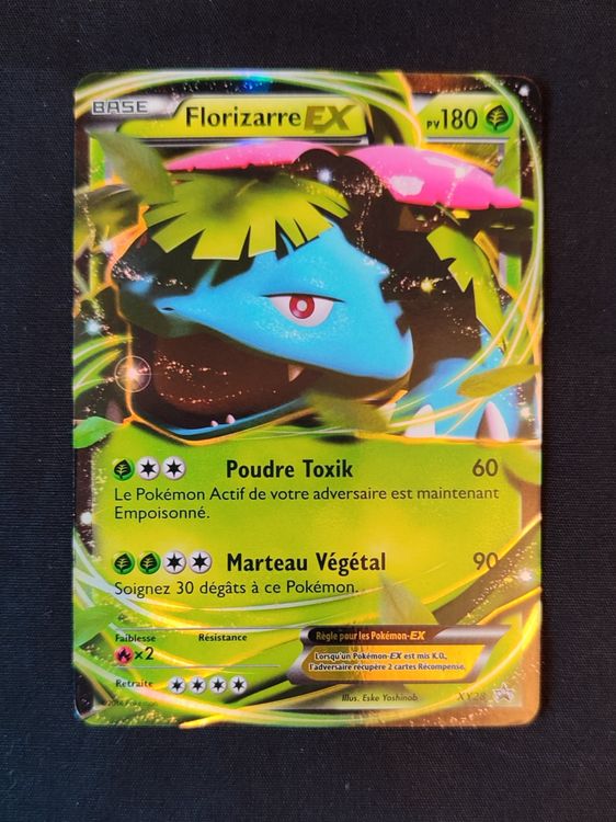 Carte Pokemon Florizarre EX XY Black Star Promos Français Fr (Gebraucht ...