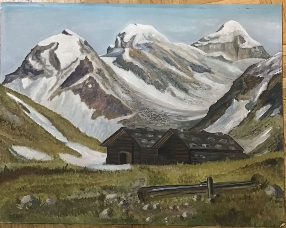 J. GRAF (XX) Landschaft Gemälde | Kaufen auf Ricardo