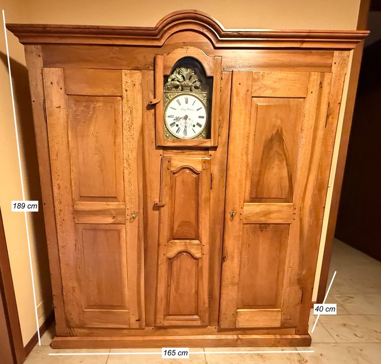 Double armoire avec pendule XIXème (Gebraucht) in Sion für CHF 110 ...