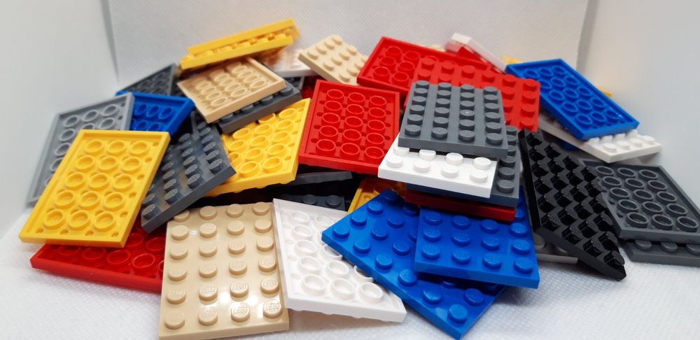 Lego 60 Stk. Platten 4x6 (Gebraucht) in Inwil für CHF 20 – mit ...