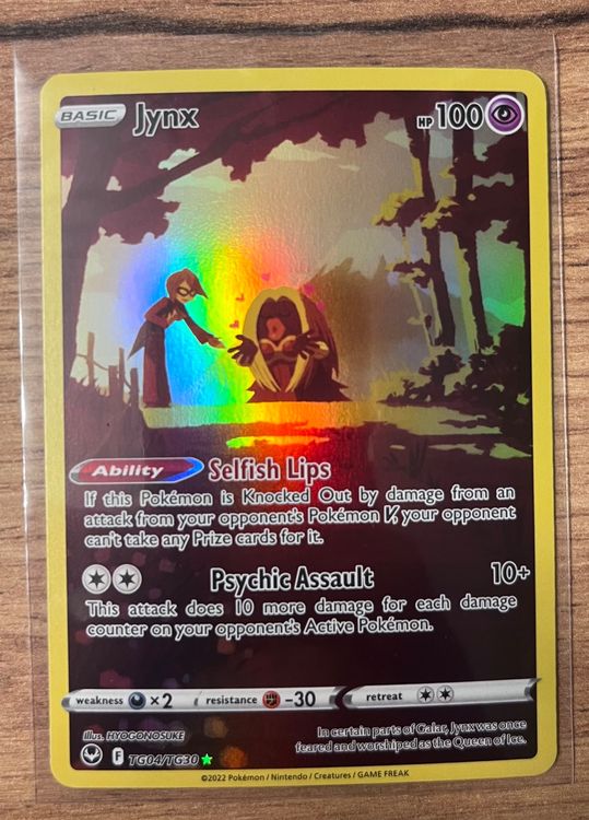 Jynx Trainer Gallery TG04/30 Pokemon Silver Tempest (Neu (gemäss ...