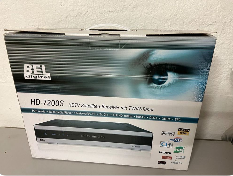 BEL Digital HDTV Satelliten-Receiver HD-7200S | Kaufen auf Ricardo