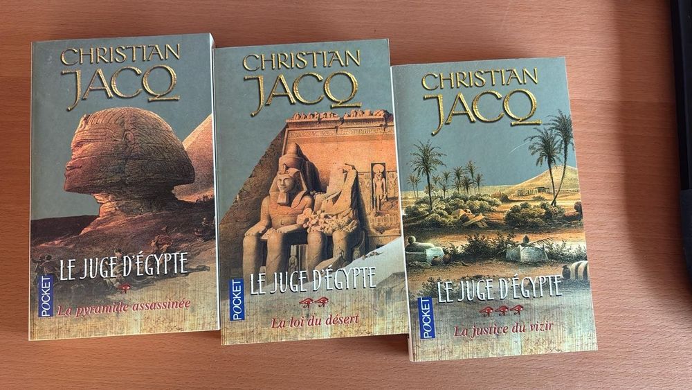 Christian JACQ - Le juge d'Egypte (trilogie) (D'occasion) à L'Orient ...