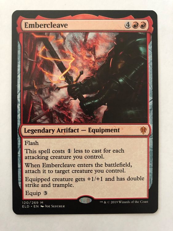 Magic the Gathering - 1x Embercleave (Gebraucht) in Basel für CHF 8.9 ...