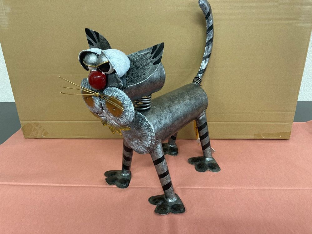 Katze „Gerry“ von Medusa, ca. 35x23x33cm (Neu (gemäss Beschreibung)) in ...