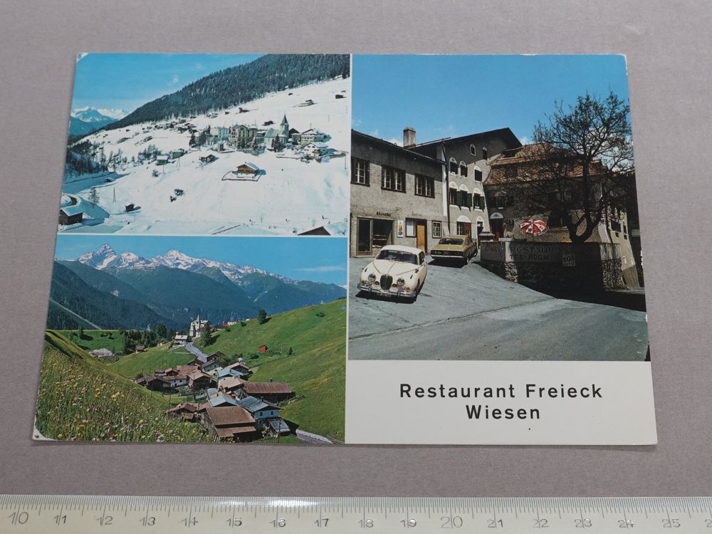 Wiesen, Café Restaurant Freieck, 1978, Davos, Prättigau | Kaufen auf ...