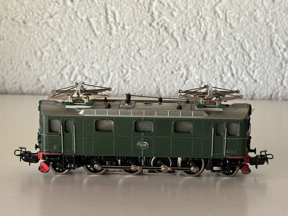 Märklin Nr.3019 SJ E-lok GS800grün, analog,Wechselstrom,Guss (Gebraucht ...