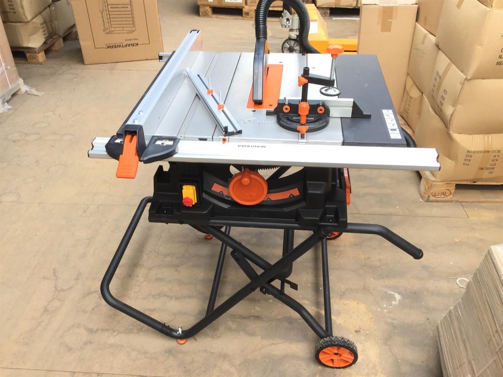 Evolution Tischkreissäge Rage 5-S (Neu und originalverpackt) in Siebnen ...