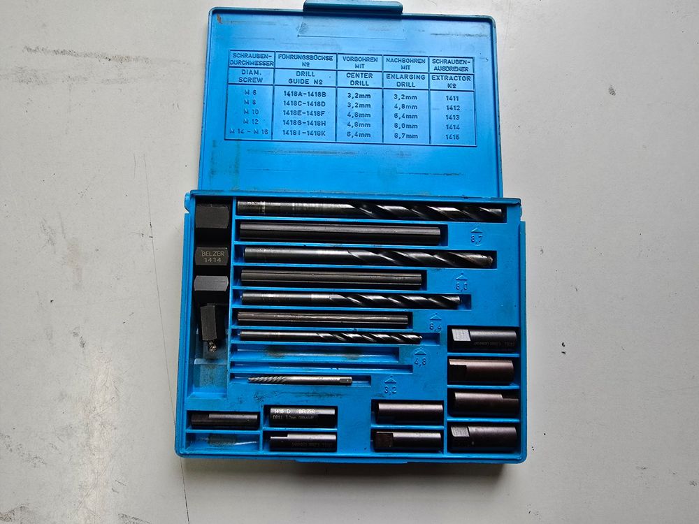 Profi Belzer Schraubenausdreher Set nicht komplett ab 1.- (Gebraucht ...