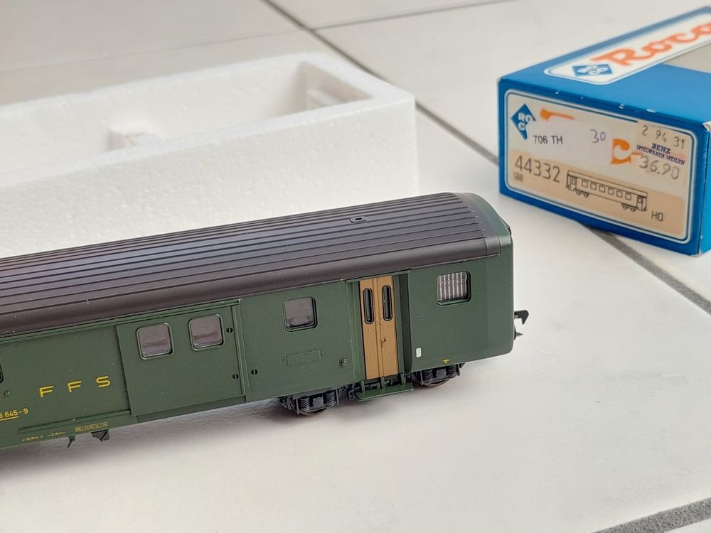 H0 ROCO 44332 SBB Personenwagen (Neu und originalverpackt) in Meilen ...