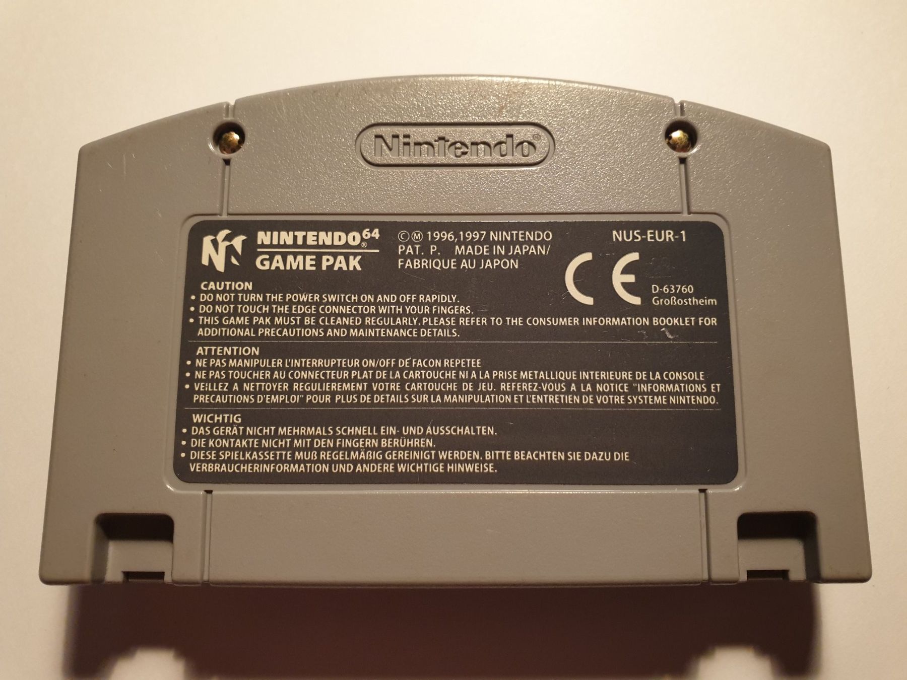 Holy Magic Century N64 Nintendo 64 (Gebraucht) in Rain für CHF 22 – mit ...