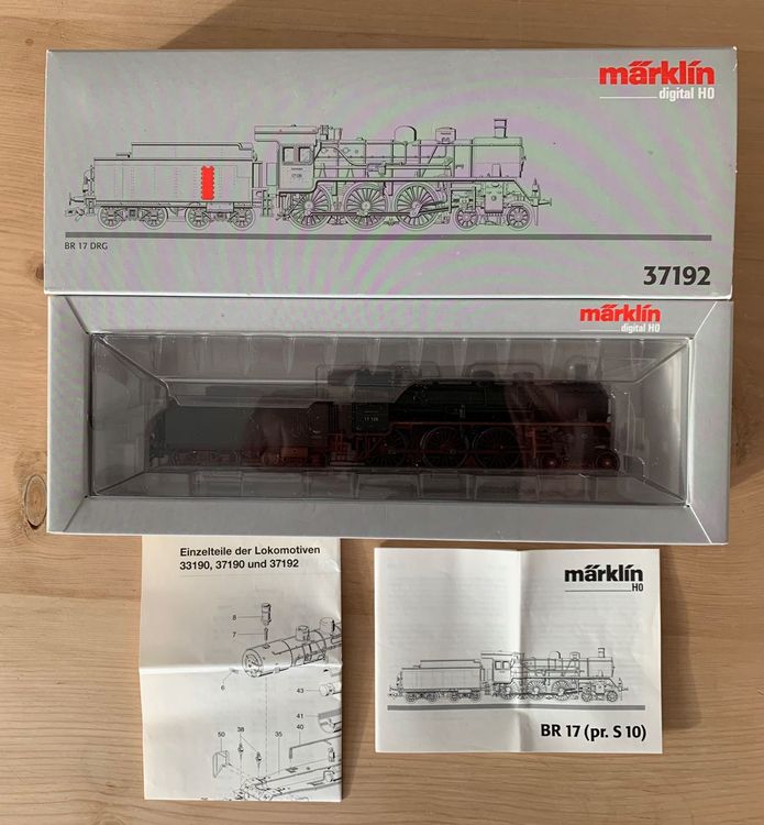 Märklin 37192 BR 17 + Wagenset MITROPA (Neu (gemäss Beschreibung)) in ...