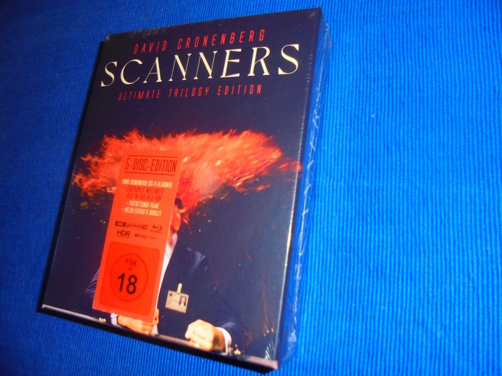 SCANNERS Ultim. 5 Disc Edition / 4 K u. blu-ray HDR (Neu und ...