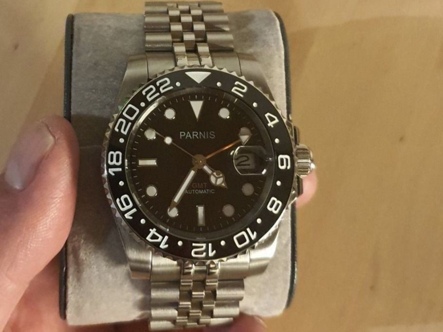 PARNIS AUTOMATIK UHR GMT CLASSIG (Neuf (Voir description)) à pour CHF ...