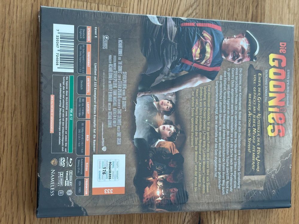 Die Goonies Mediabook Cover E OVP (Neu und originalverpackt) in Rothrist für CHF 69 – mit ...