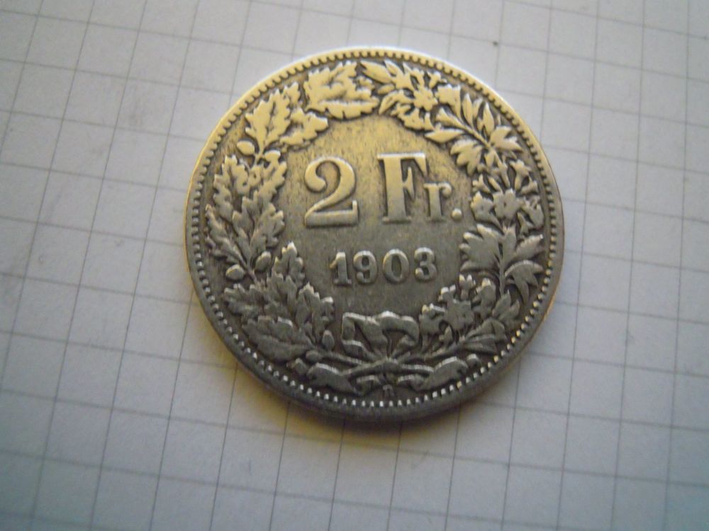 2 Fr. 1903 uralt | Kaufen auf Ricardo