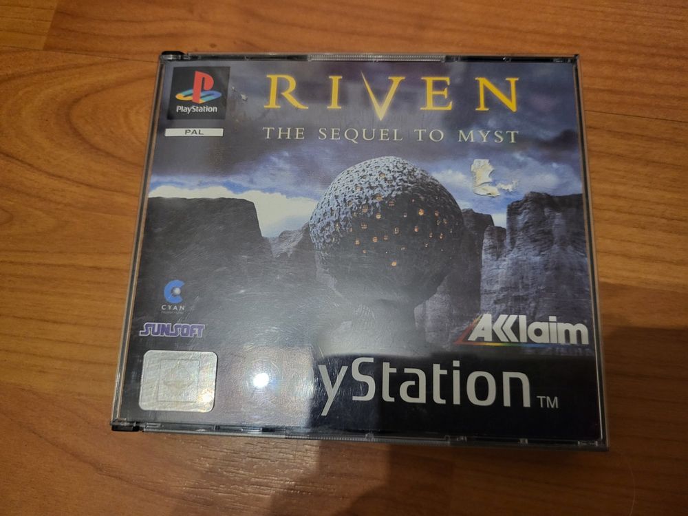 PS1 Spiel Riven The Sequel to Myst (Gebraucht) in Brig für CHF 7 – mit ...