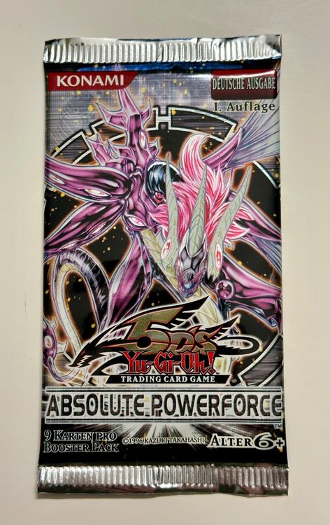 Yu-Gi-Oh! / Absolute Powerforce / Booster Pack / Deutsch (Neu und ...