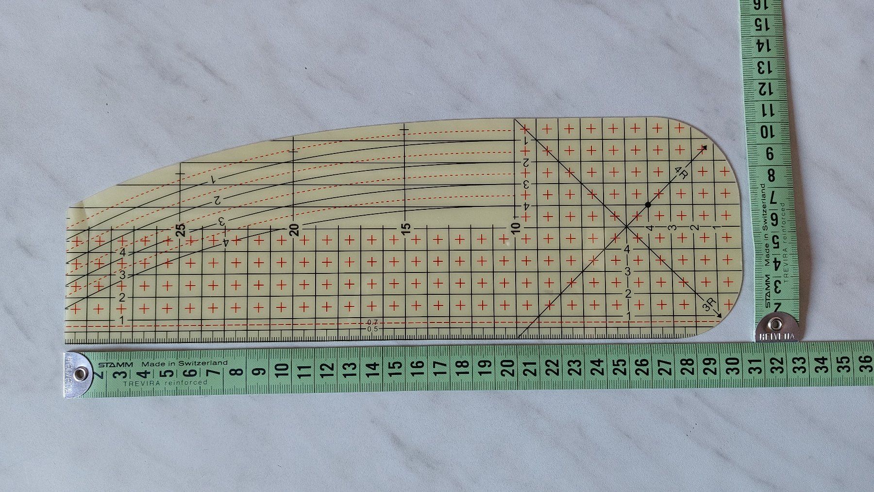Hitzebeständiges Bügellineal, Saumlineal, Saum Bügelhilfe (Neu und ...