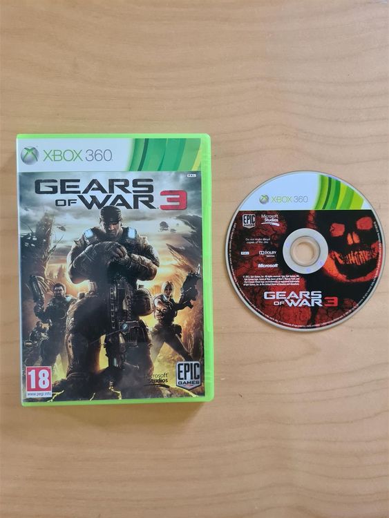 Gears of War 3 (Xbox 360) (Gebraucht) in Oberwil BL für CHF 2.5 – mit ...