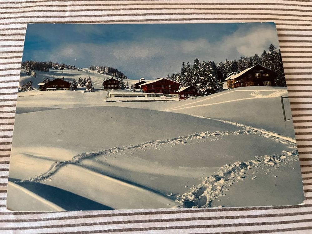 AK VALBELLA Lenzerheide 1500 m ü.M.(Valbella 13.02.1971) | Kaufen auf Ricardo