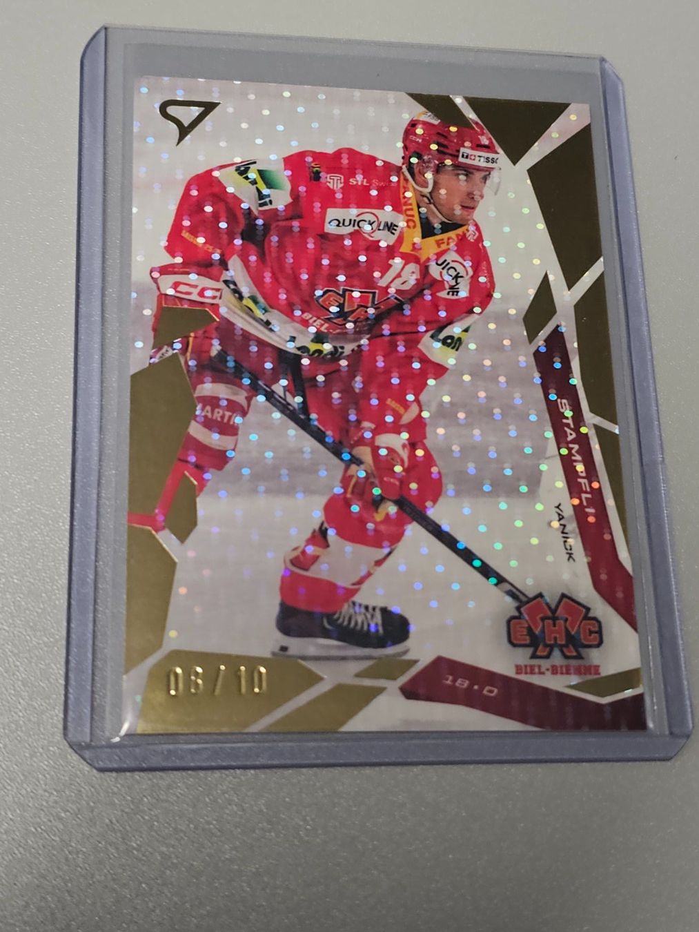 25/26, National L., Sandstorm Gold/10, Stampfli, EHC Biel (Gebraucht ...